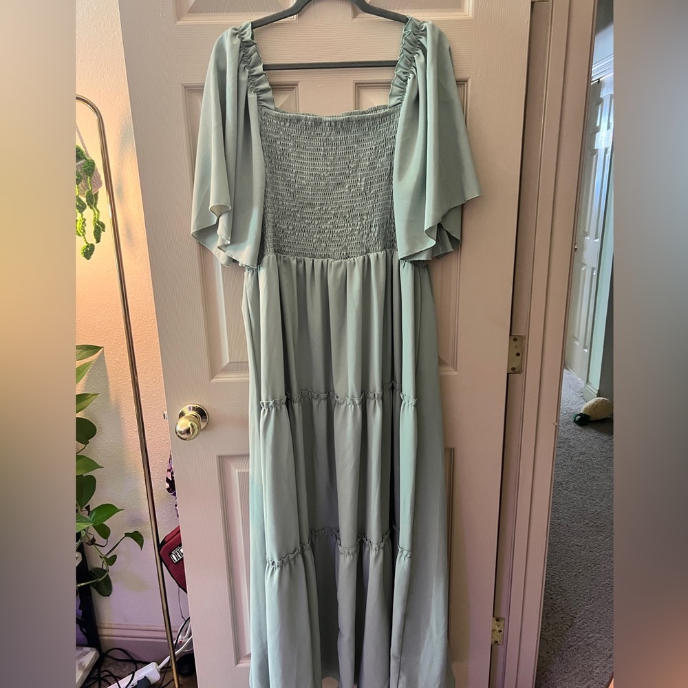 Embrace Boho Chic In Our Sage Green Plus Size Boho Ma… - Gem